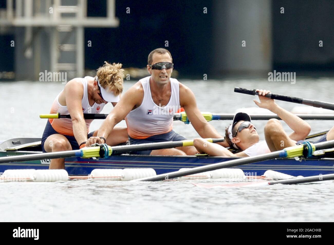 TOKYO, 30-07-2021, Sea Forest Waterway, Olympic Games, Rowing session ...