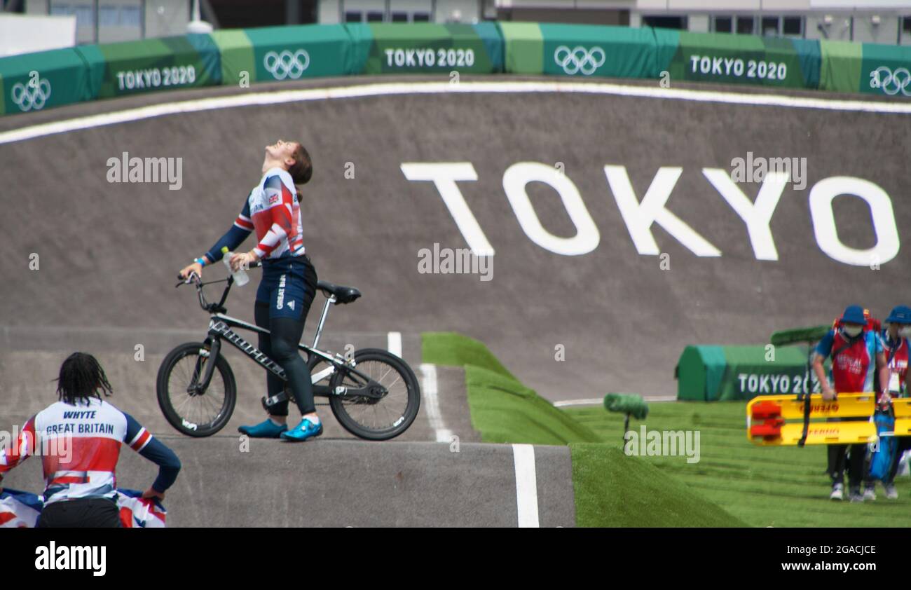 Tokyo, Japan. 30th July, 2021. Women's Gold medalist Great Britain's ...
