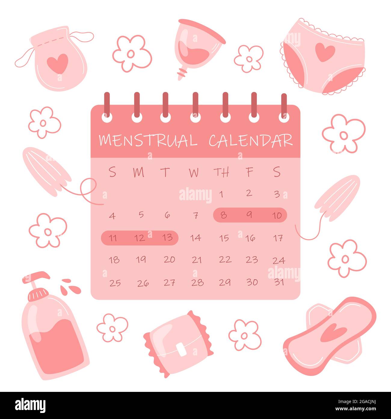 Ovulation Cycle Calendar