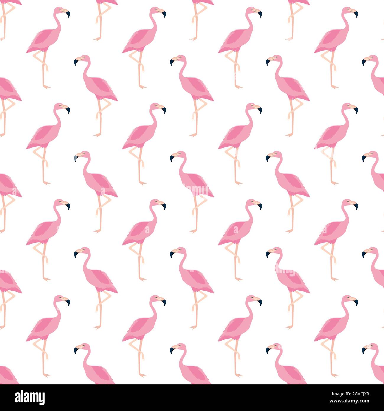 seamless pattern, flamingo art background design for fabric and decor ...
