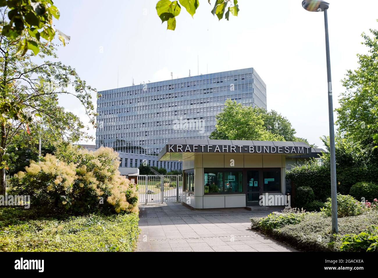 Flensburg, Germany. 28th July, 2021. The sun shines on the Federal ...