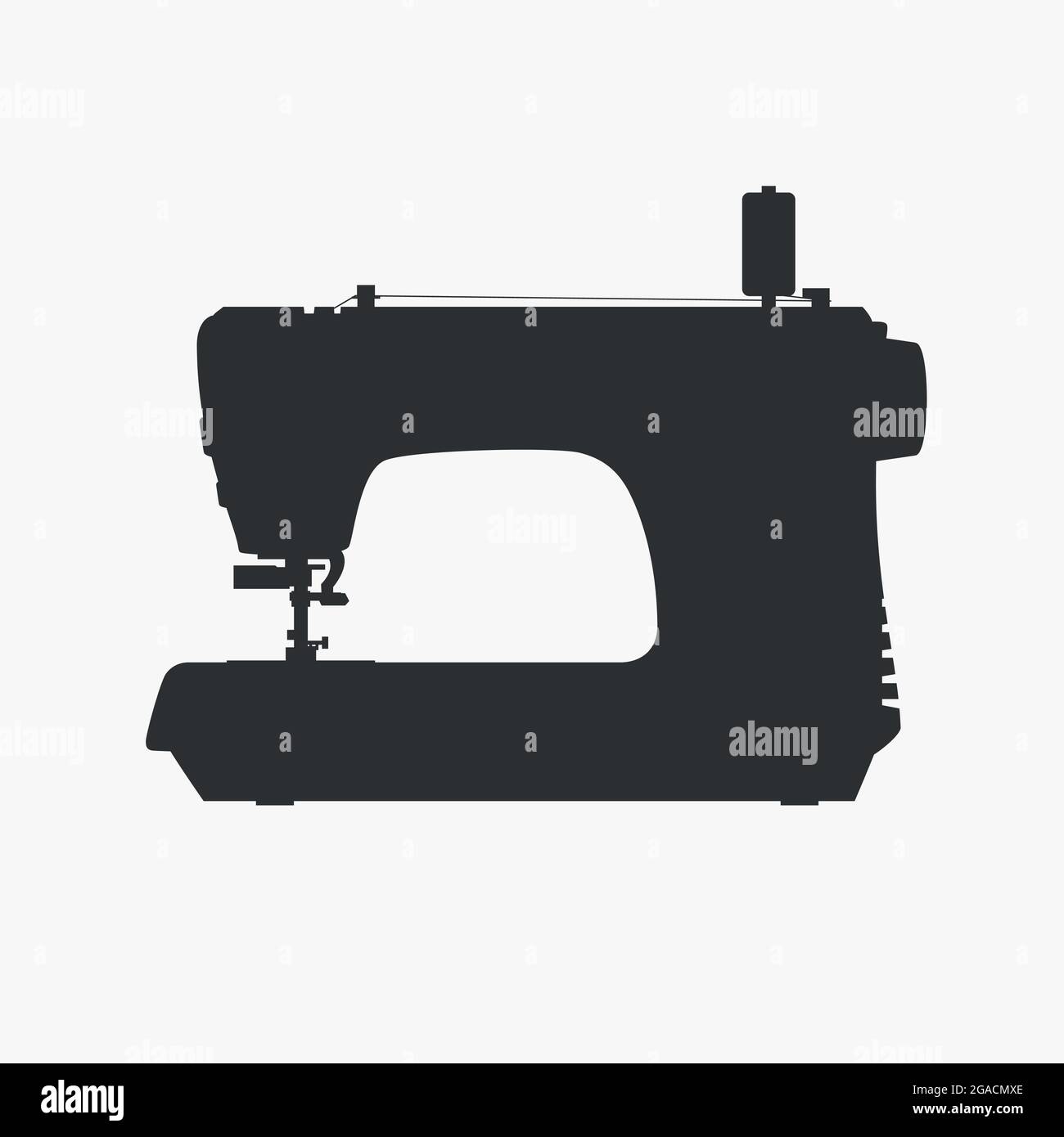 Sewing Machine Silhouette