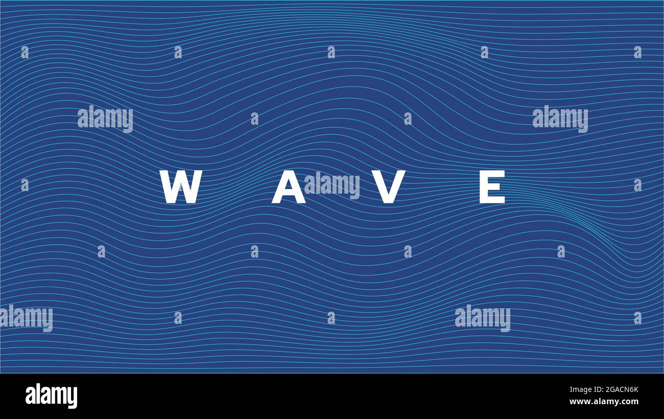 Abstract patterns made by waves Stock Vector Images - Alamy