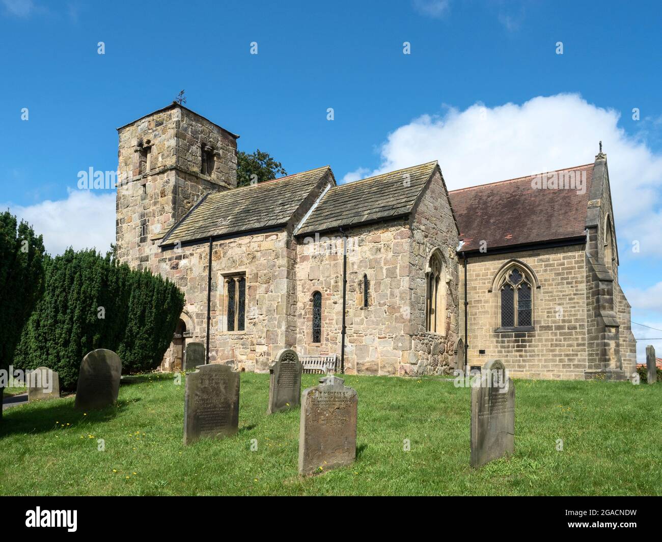 The 11th century or earlier grade I listed Church of St John the ...