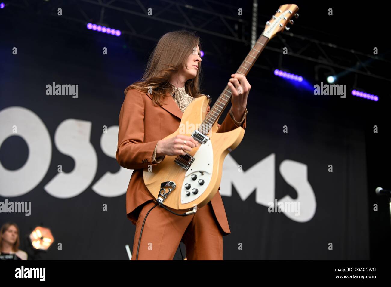 Blossoms Performing at Tramlines Sheffield Stock Photo - Alamy
