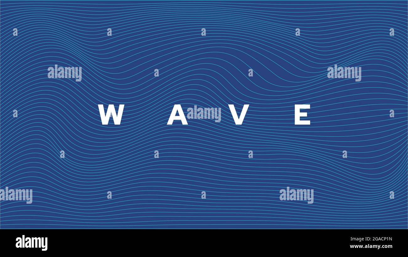 Linear Wave Patterns for Designs, Graphic Design Elements, Waves Made ...