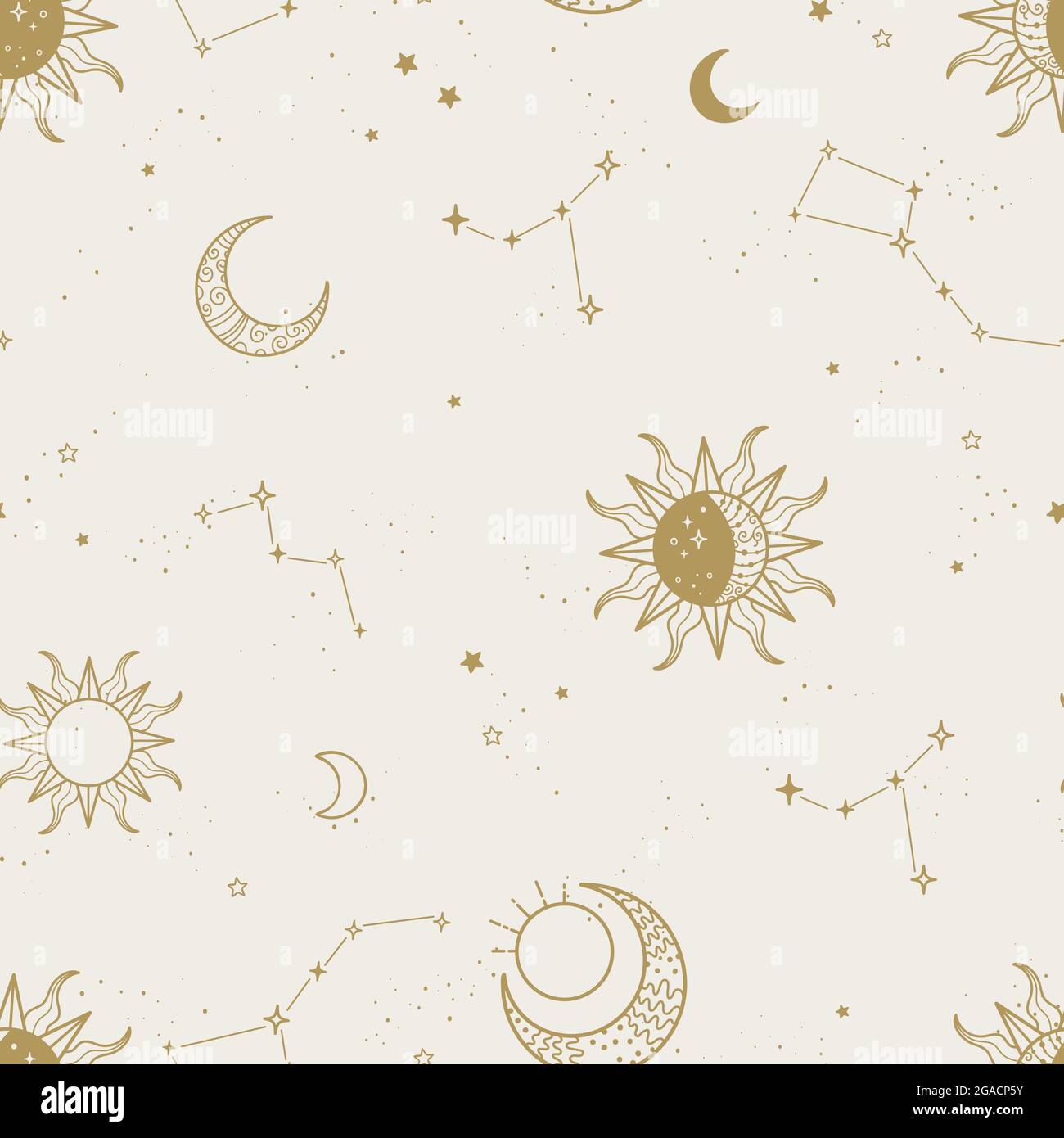 Seamless astral design hi-res stock photography and images - Alamy