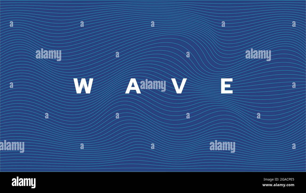 Linear Wave Patterns for Designs, Graphic Design Elements, Waves Made ...