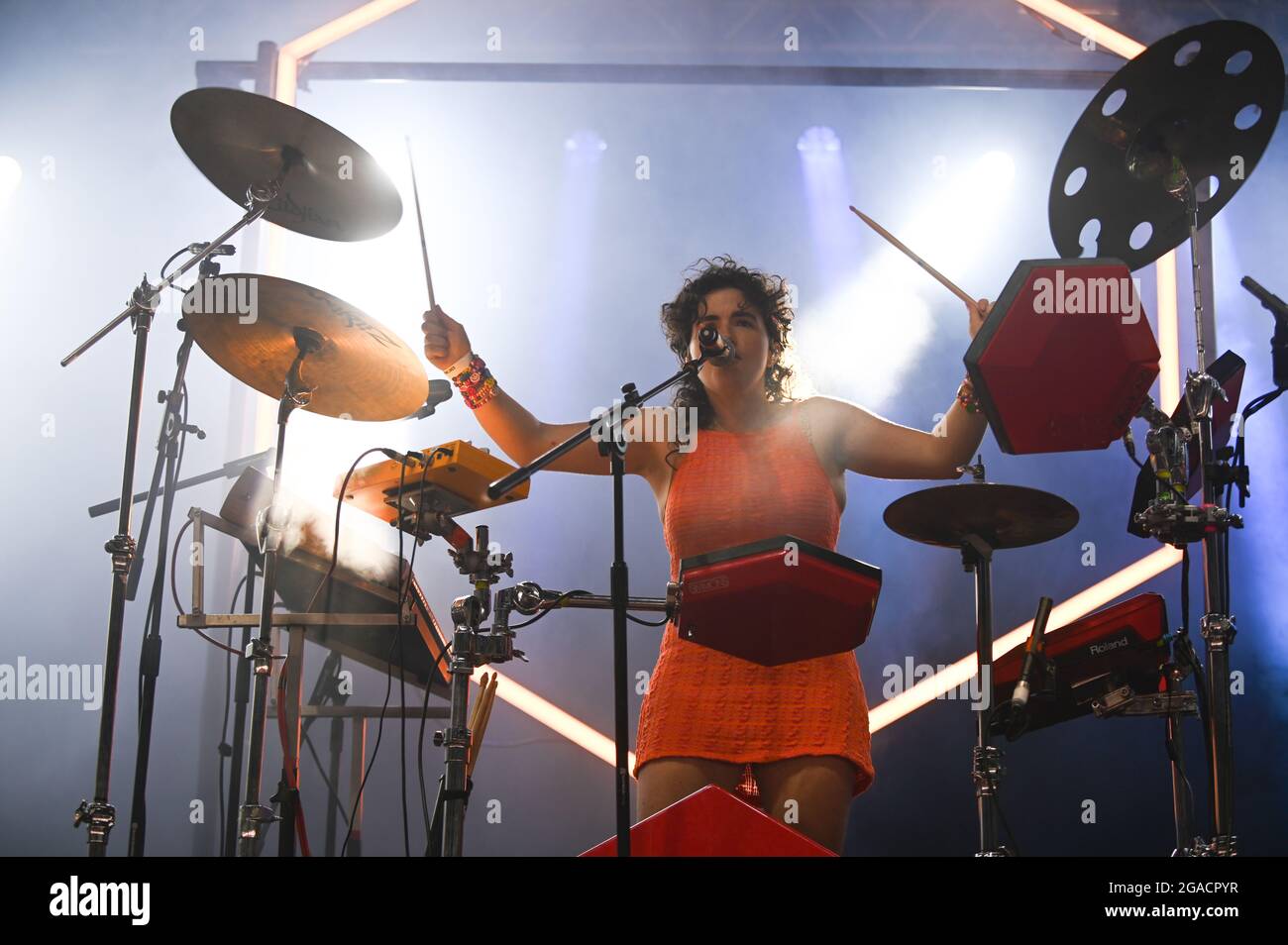 Georgia Performing at Tramlines Festival 2021 Stock Photo - Alamy