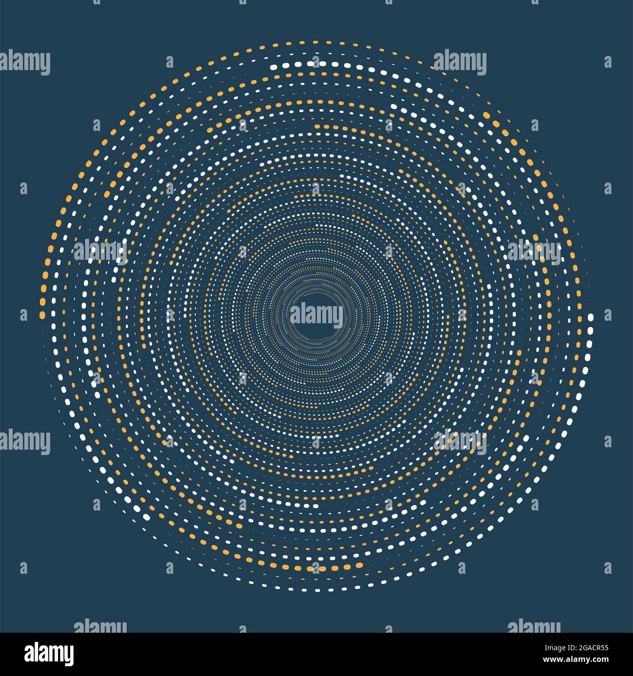 Glowing Halftone Dots Circle, Auxiliary Graphic Elements for Designs ...