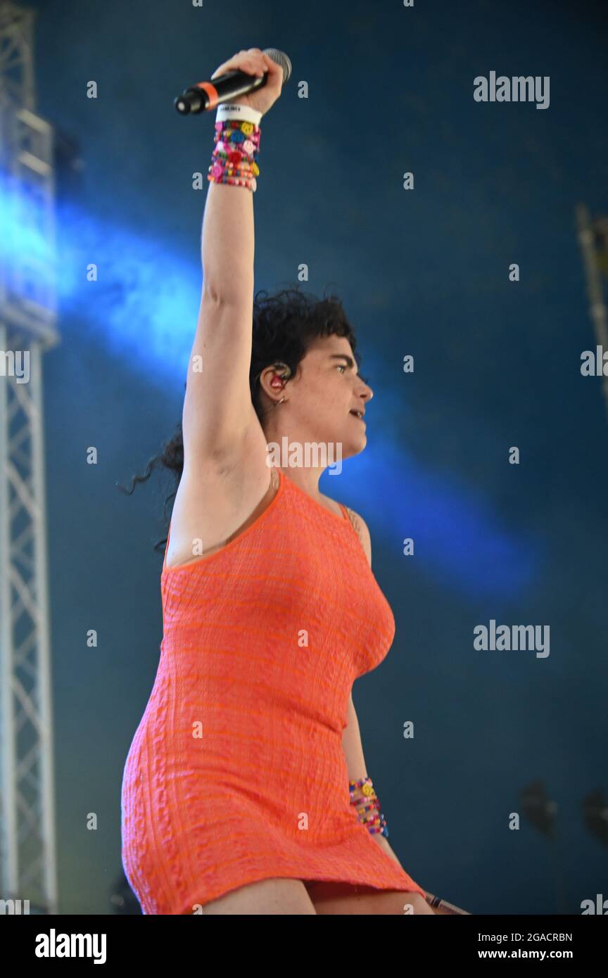 Georgia Performing at Tramlines Festival 2021 , Sheffield, England , UK ...