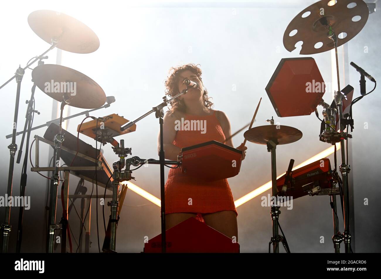 Georgia Performing at Tramlines Festival 2021 , Sheffield, England , UK ...