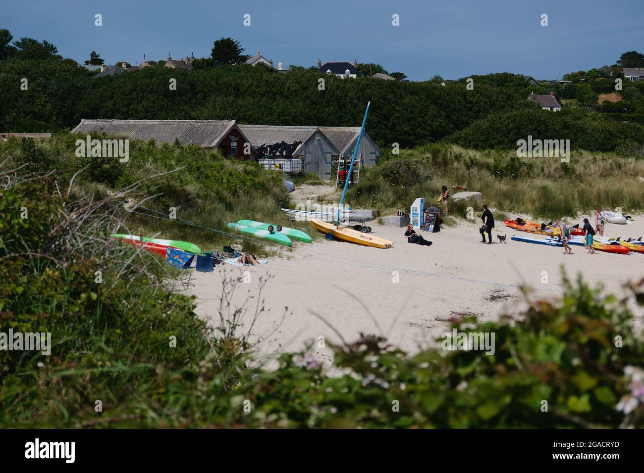 Higher Town bay, Par beach, St Martin's island, Isles of Scilly ...