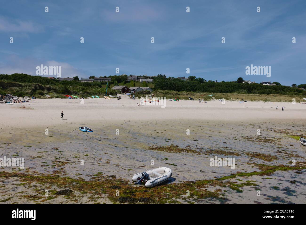 Higher Town bay, Par beach, St Martin's island, Isles of Scilly ...