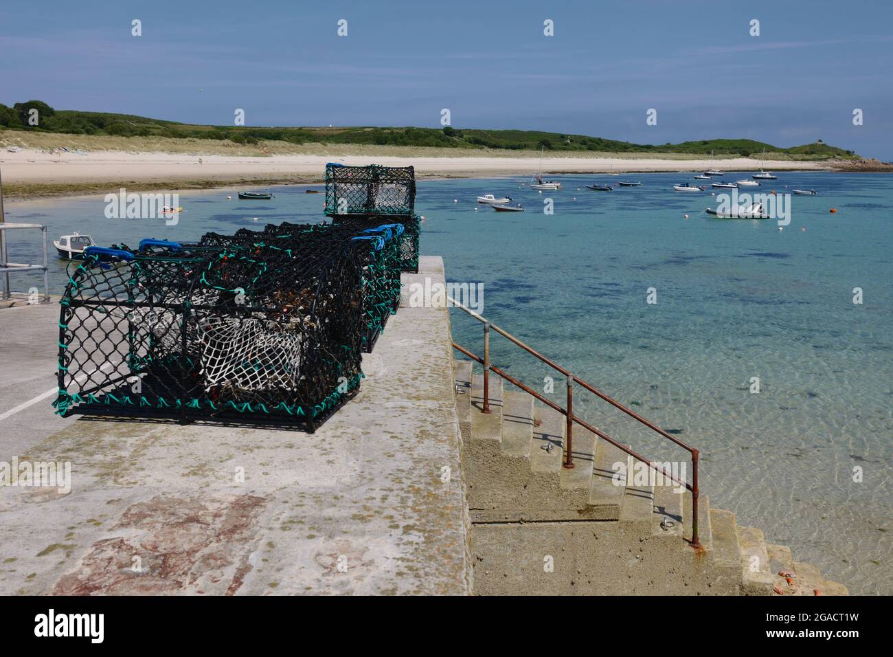 Higher Town bay, Par beach, St Martin's island, Isles of Scilly ...