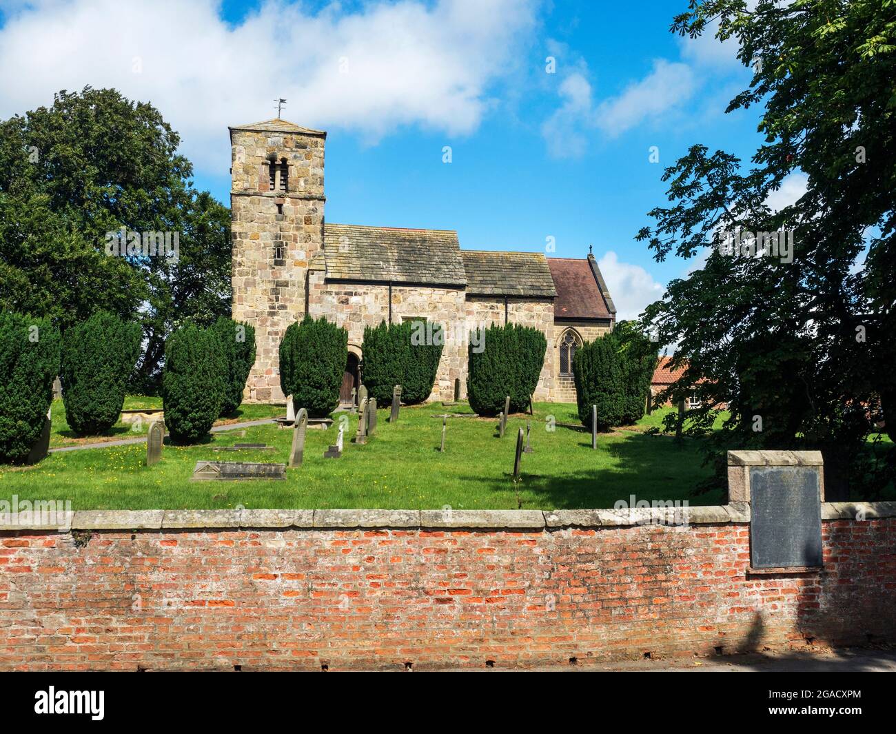 The 11th century or earlier grade I listed Church of St John the ...
