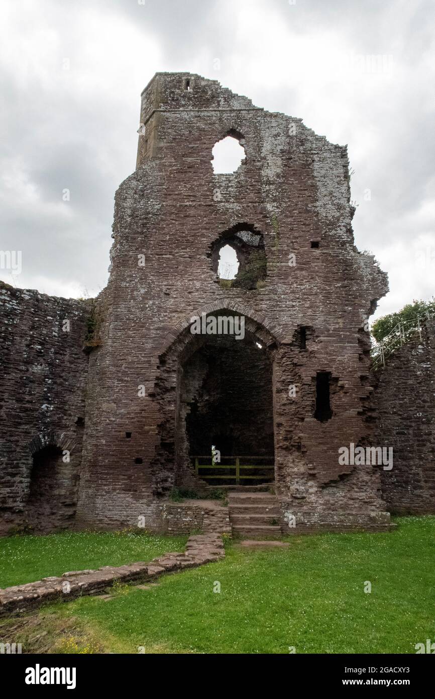 Grosmont castle hi-res stock photography and images - Alamy
