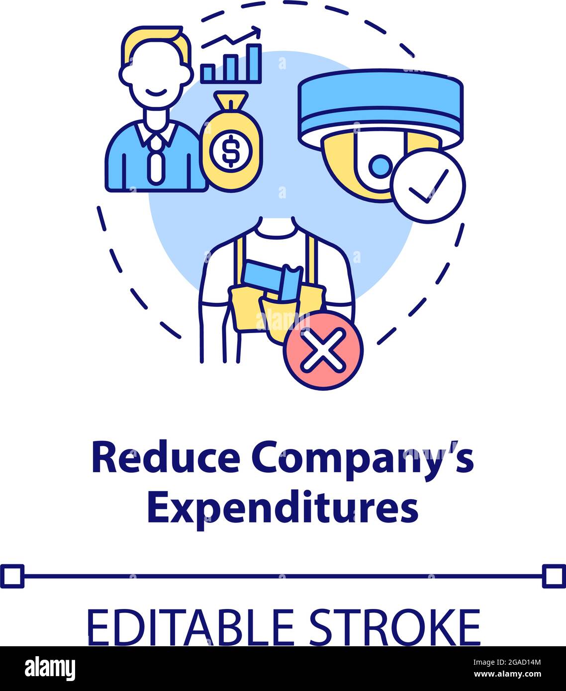 Cctv economy Stock Vector Images - Alamy