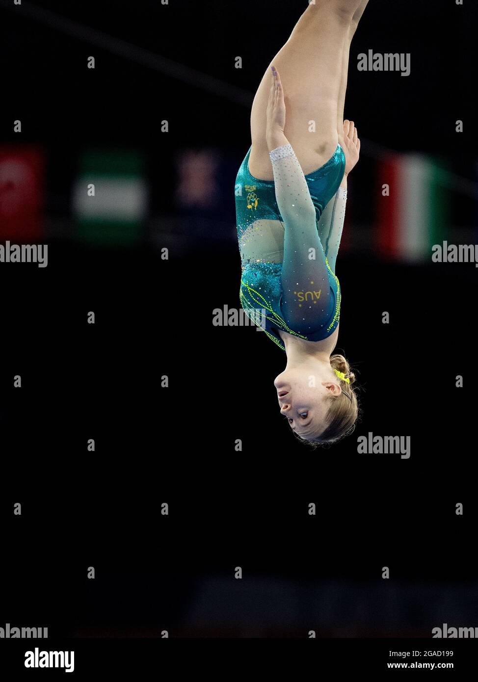 TOKYO, JAPAN - JULY 30: Jessica Pickering of Australia competing on ...