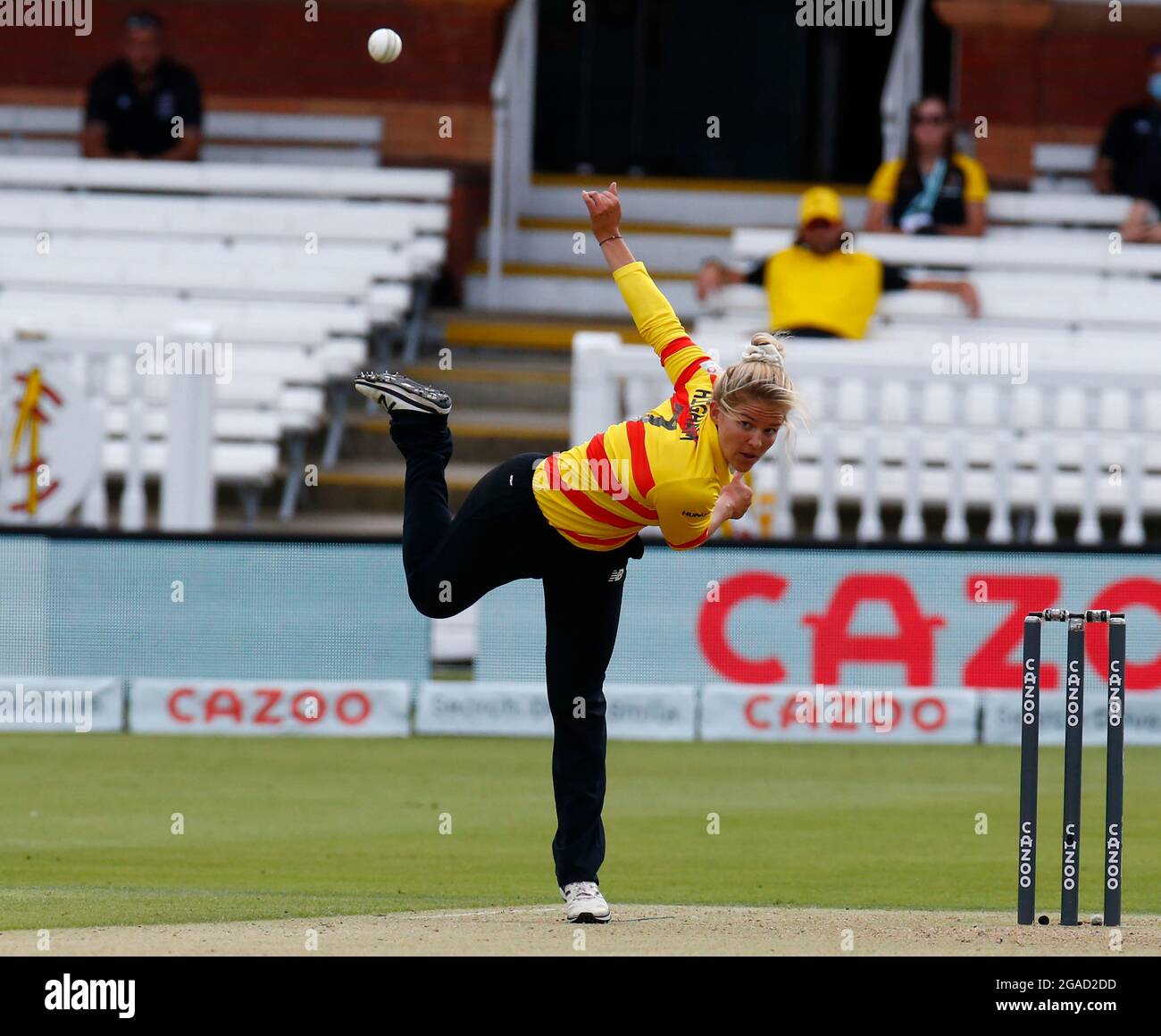 LONDON, ENGLAND - July 29: Lucy Higham of Trent Rockets Women during ...