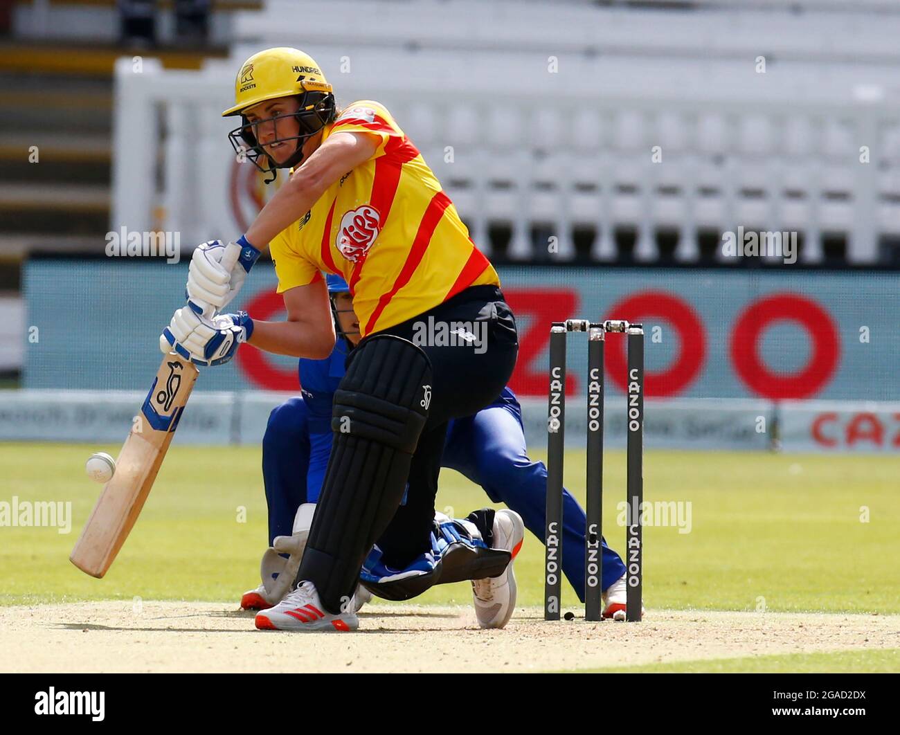 LONDON, ENGLAND - July 29: Natalie (Nat) Sciver of Trent Rockets Women ...