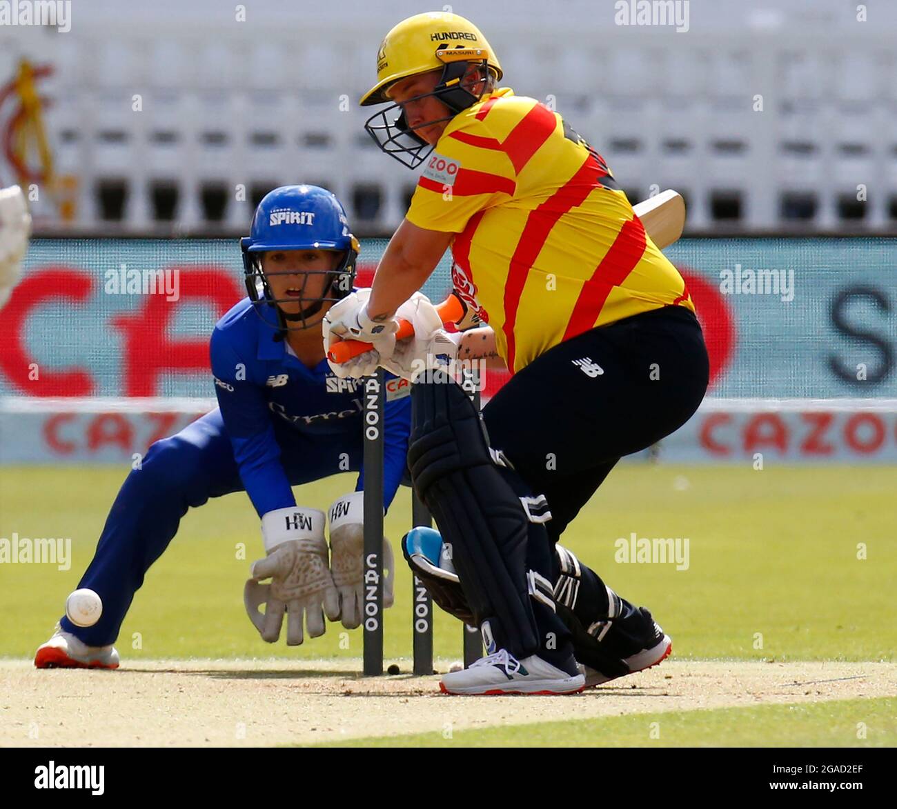 LONDON, ENGLAND - July 29: Rachel Priest of Trent Rockets Women during ...