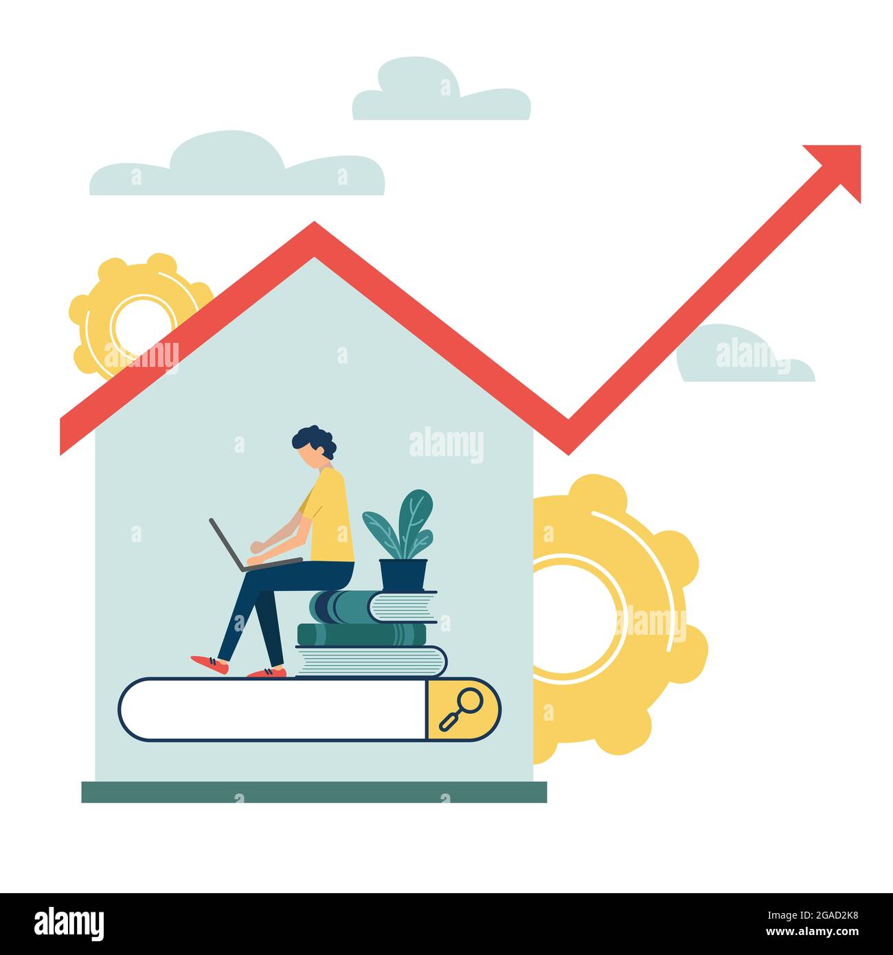 Motivation cartoon hi-res stock photography and images - Alamy