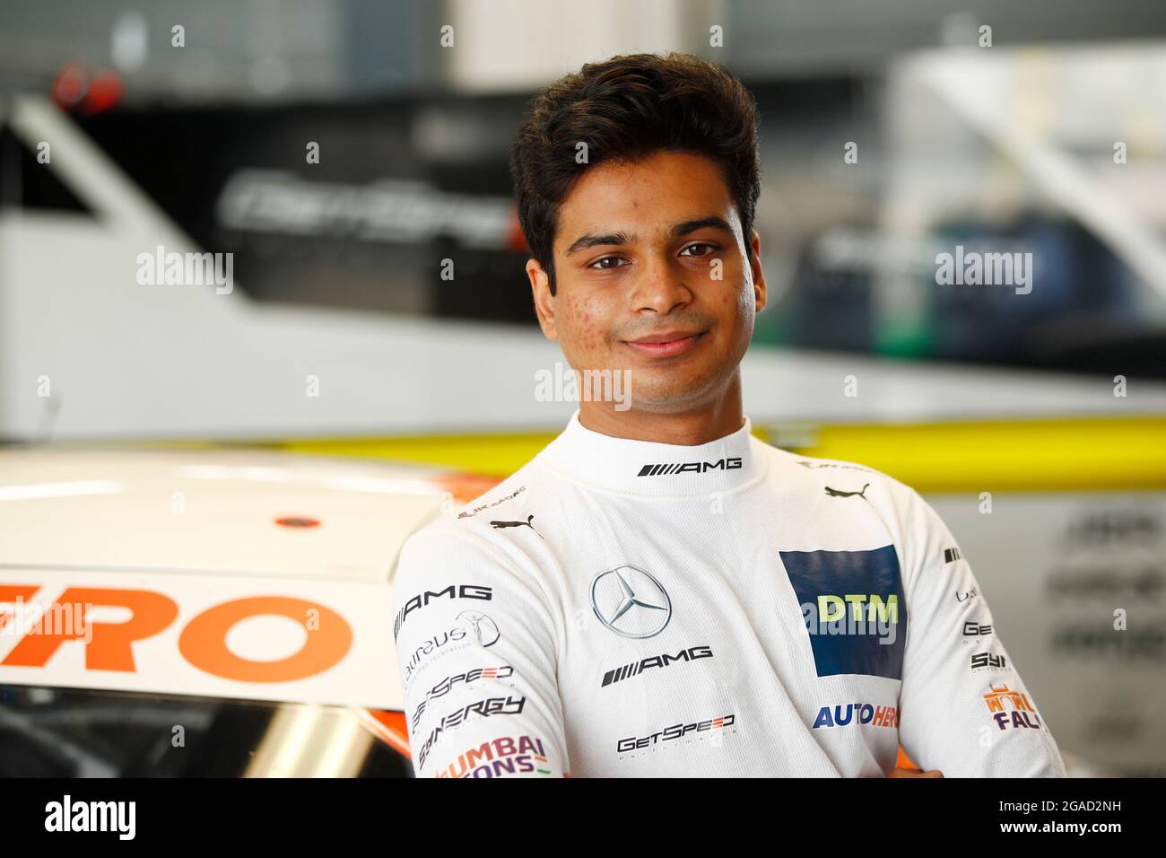 Klettwitz: DTM Lausitz 2021 on July, 24, 2021, (Photo by Hoch Zwei) 36 Arjun Maini (IND ...