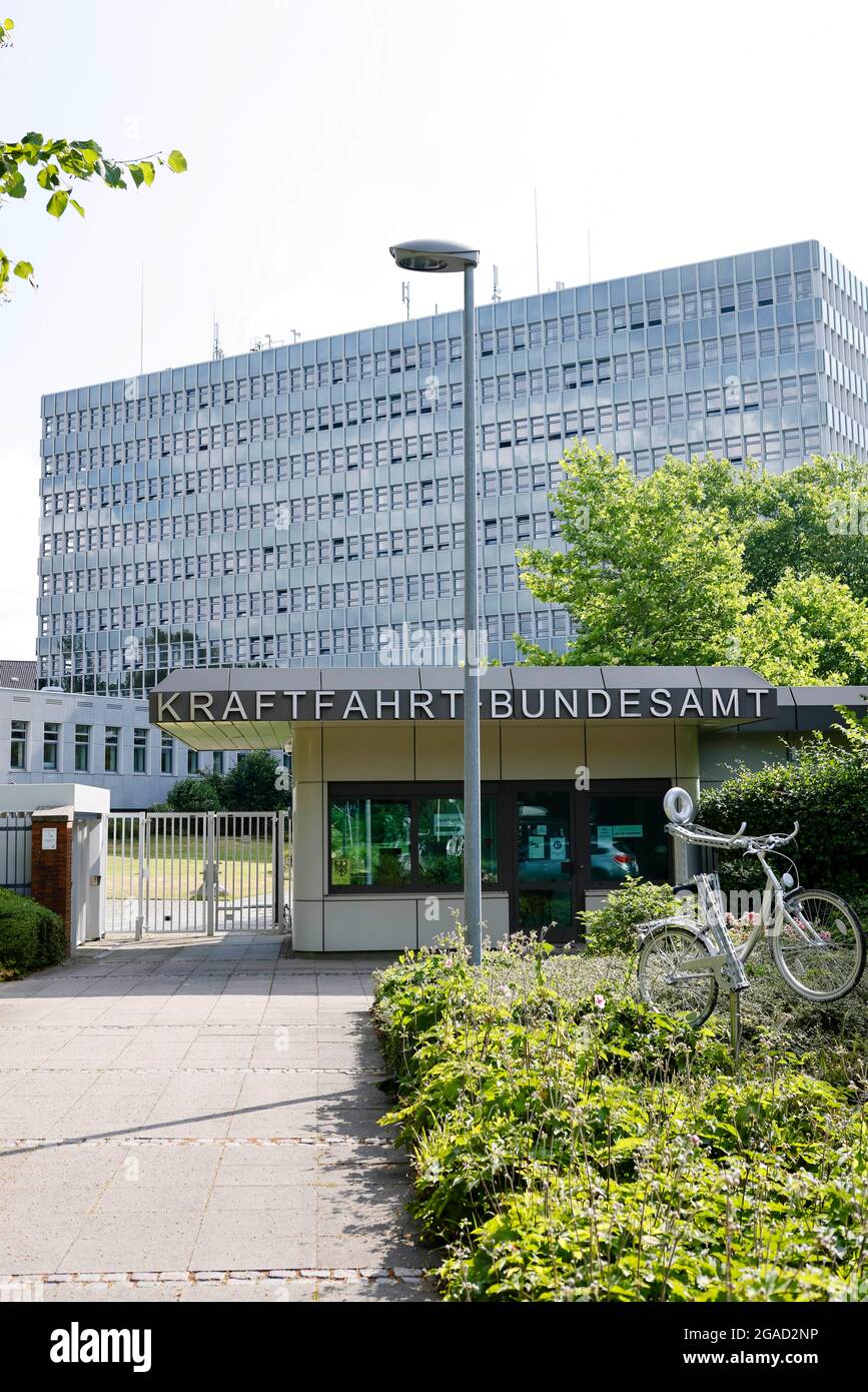 Flensburg, Germany. 28th July, 2021. The sun shines on the Federal ...