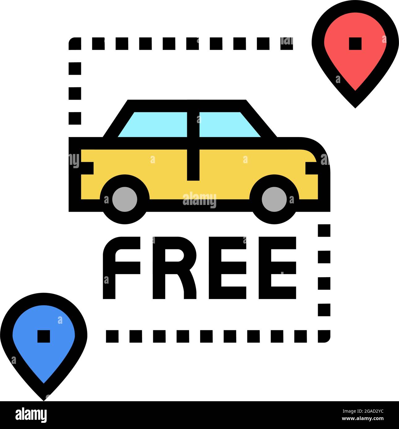 School pick up Cut Out Stock Images & Pictures - Alamy