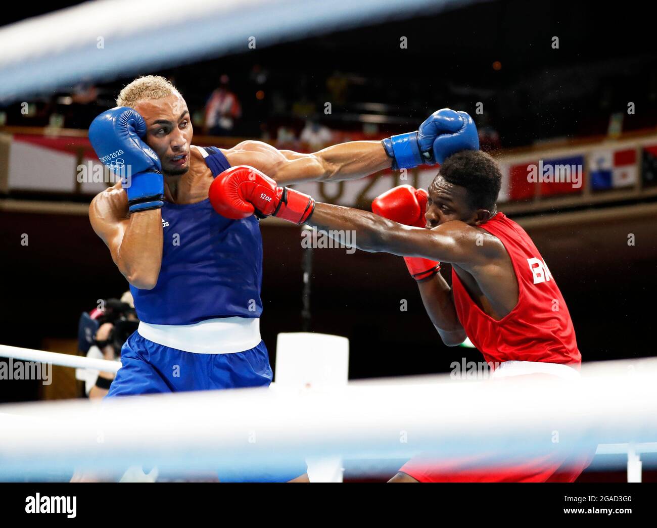 Tokyo -Japan July 30, 2021, Tokyo2020 Olympic Games, 75-kiloweight ...