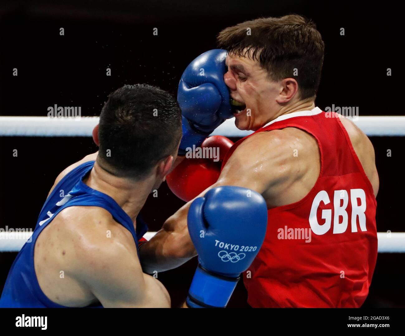 Tokyo -Japan July 30, 2021, Tokyo2020 Olympic Games, 75-kiloweight ...