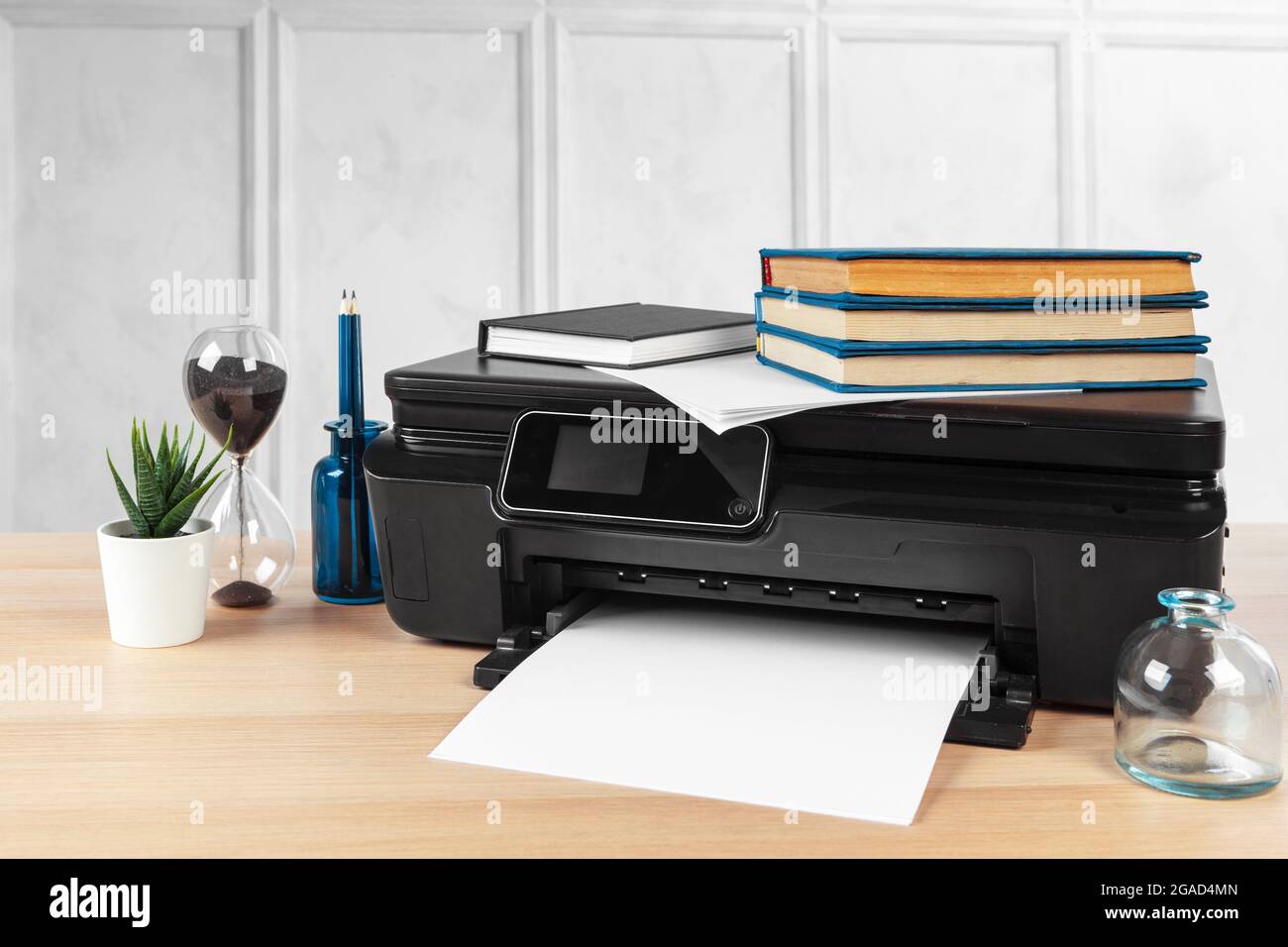 multi-function printer machine ready for printing, copy, scanning in ...