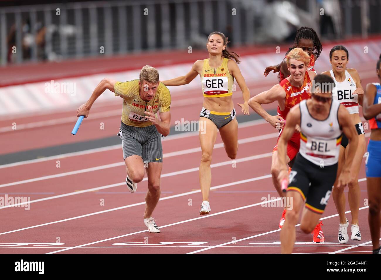 Tokyo, Japan. 30th July, 2021. SPELMEYER-PREUSS Ruth Sophia and SANDERS ...