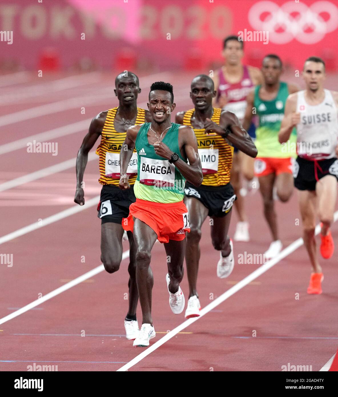 Ethiopia's Selemon Barega wins the Men's 10,000 metres at Olympic ...