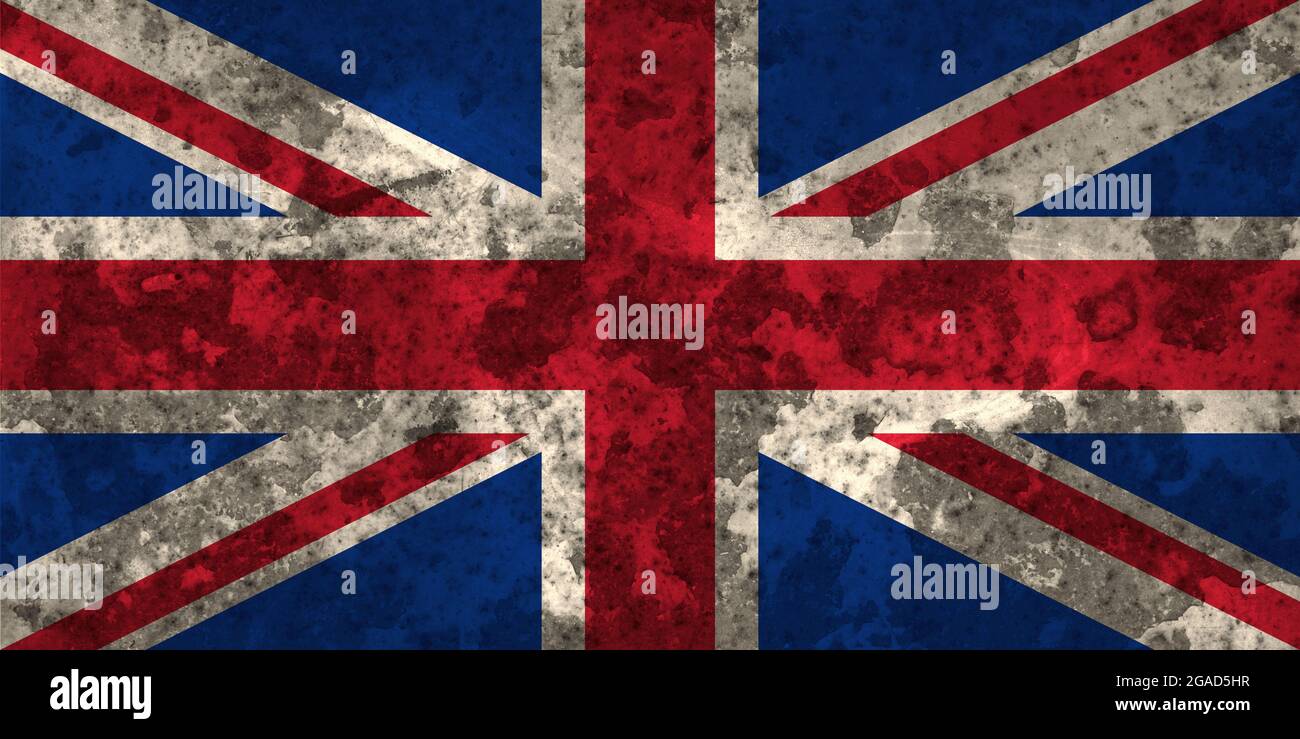 United Kingdom Union Jack flag grunge background backdrop - High ...