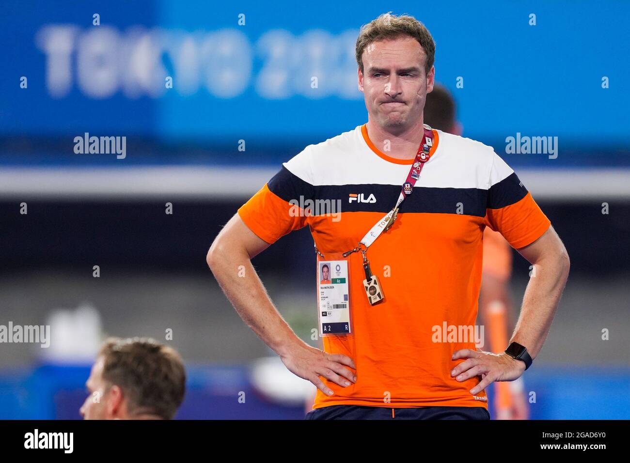 Tokyo, Japan. 30th July, 2021. TOKYO, JAPAN - JULY 30: Coach Rick ...