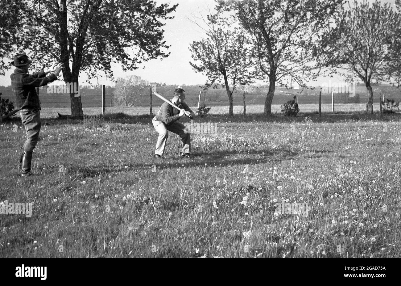 1950s baseball hi-res stock photography and images - Alamy