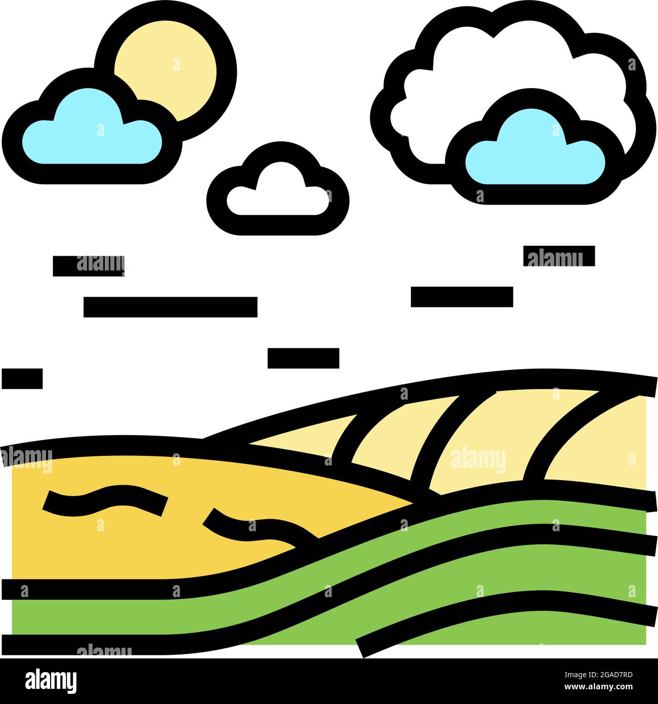 Tundra meadow Stock Vector Images - Alamy