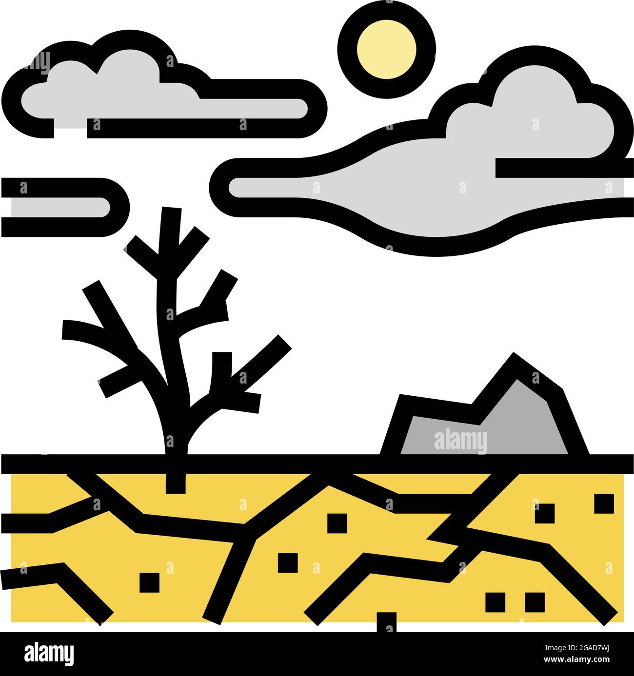 Barren city Cut Out Stock Images & Pictures - Alamy