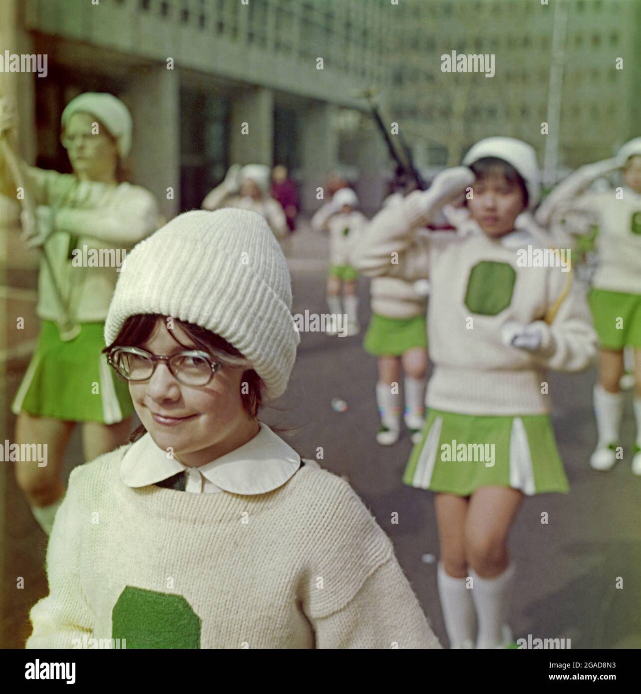 Street parade in Philadelphia, USA, 1976 Stock Photo - Alamy