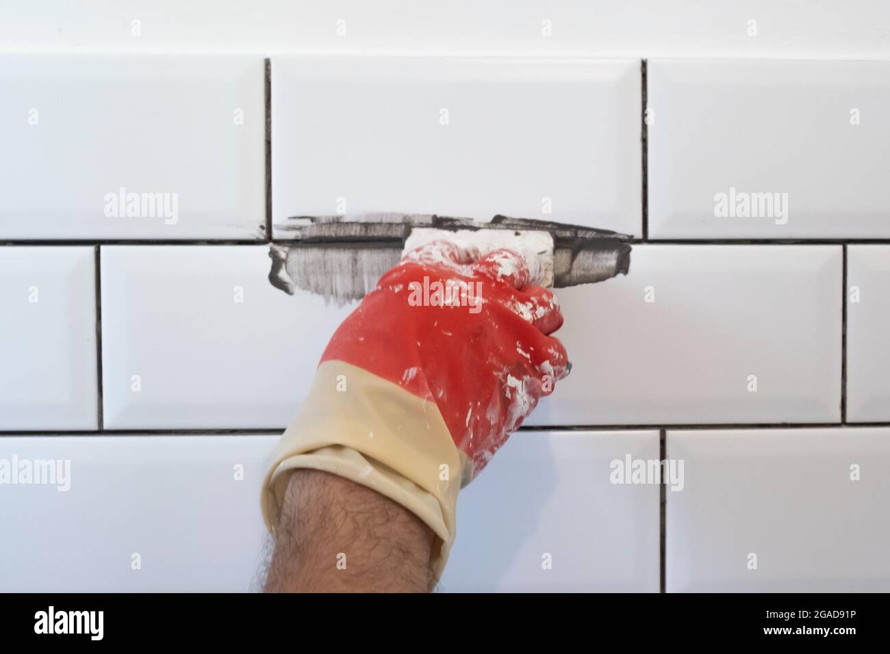 Grout application hi-res stock photography and images - Alamy