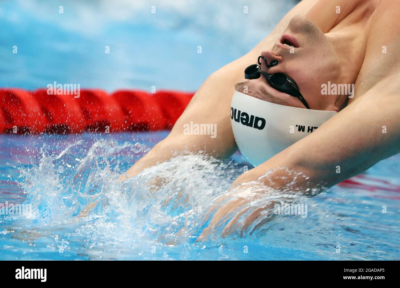Tokyo, Japan. 30th July, 2021. Swimming: Olympics, preliminaries, 4 x ...