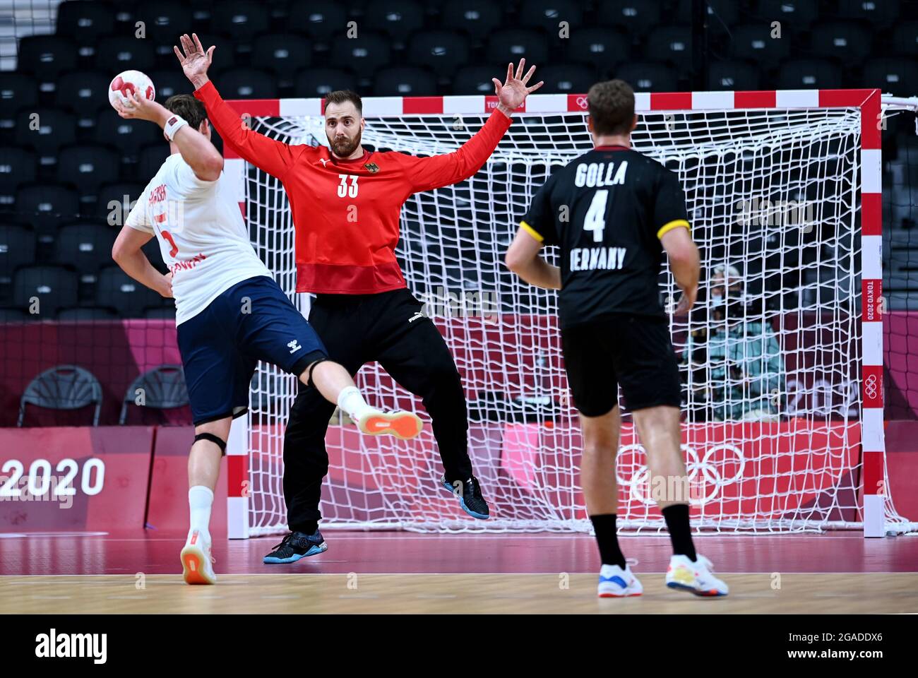 Tokyo, Japan. 30th July, 2021. Handball: Olympics, Germany - Norway ...