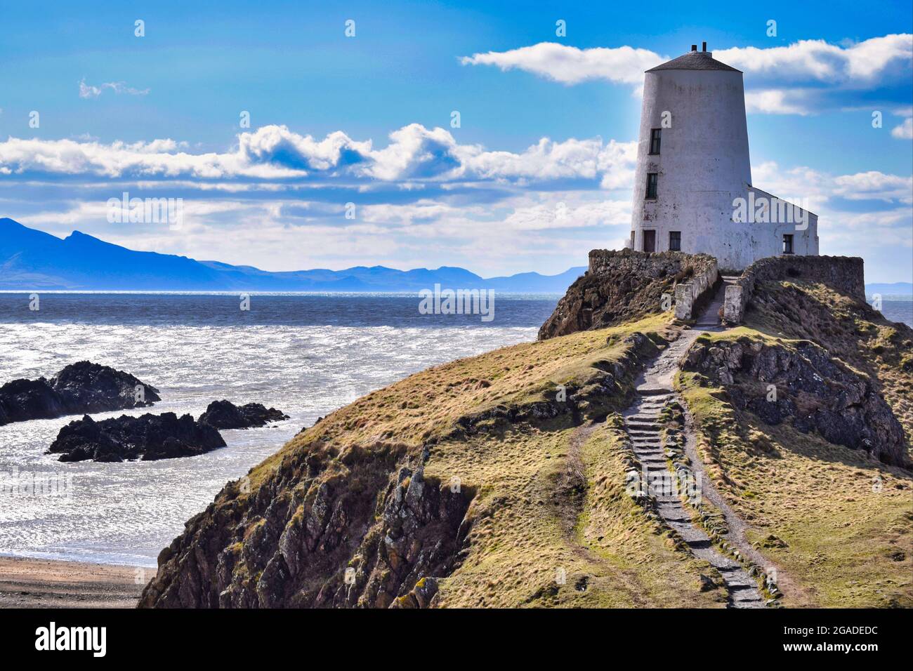 Twr Mawr Lighthouse, Anglesey Stock Photo - Alamy
