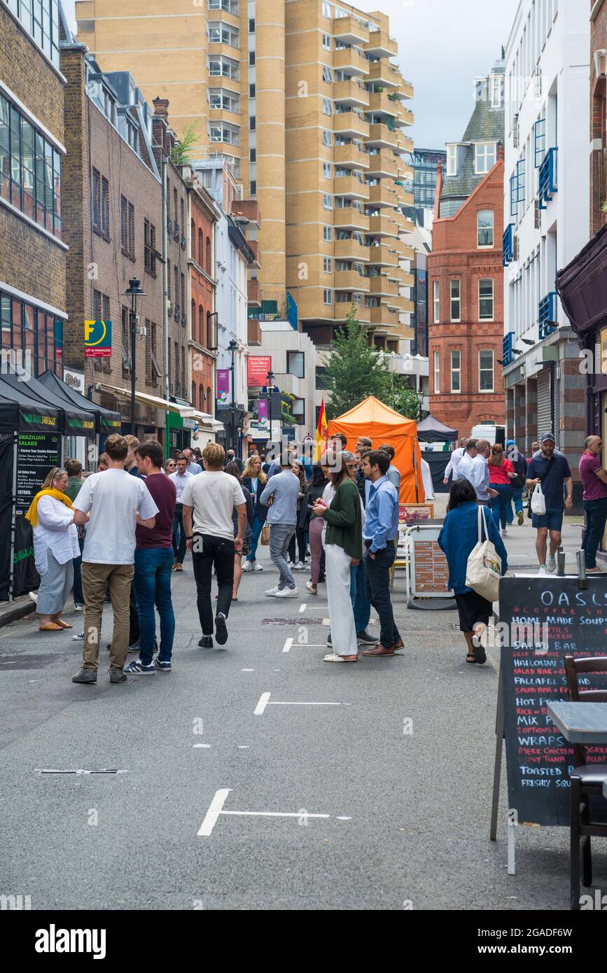 Leather Lane London High Resolution Stock Photography and Images - Alamy