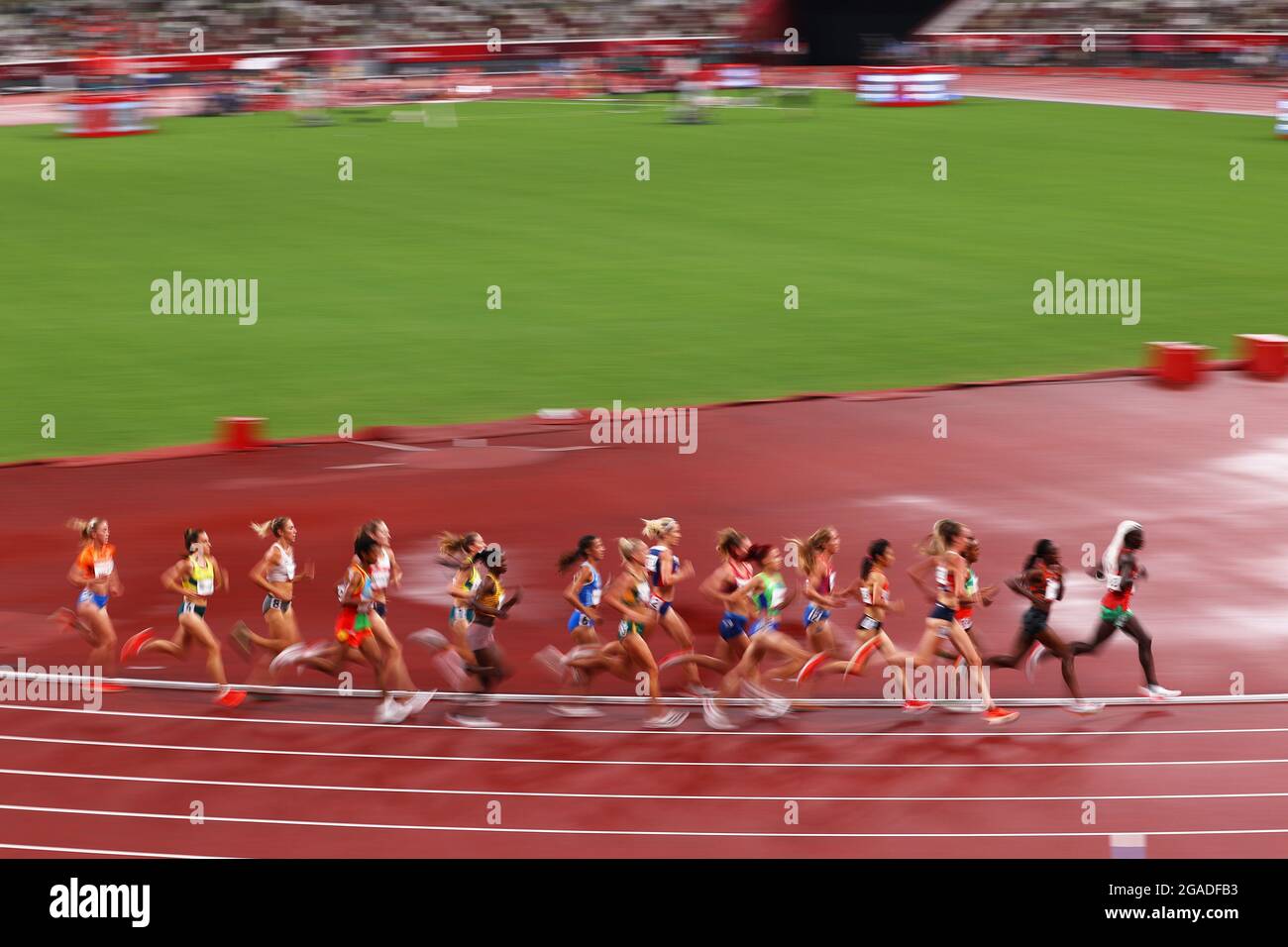 Tokyo, Japan. 30th July, 2021. General view Athletics : Women's 5000m ...