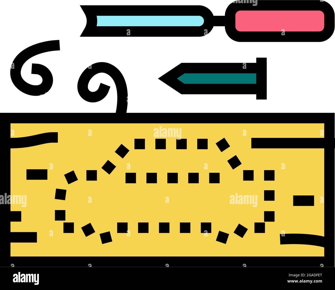 diy kits toys color icon vector illustration Stock Vector Image & Art ...