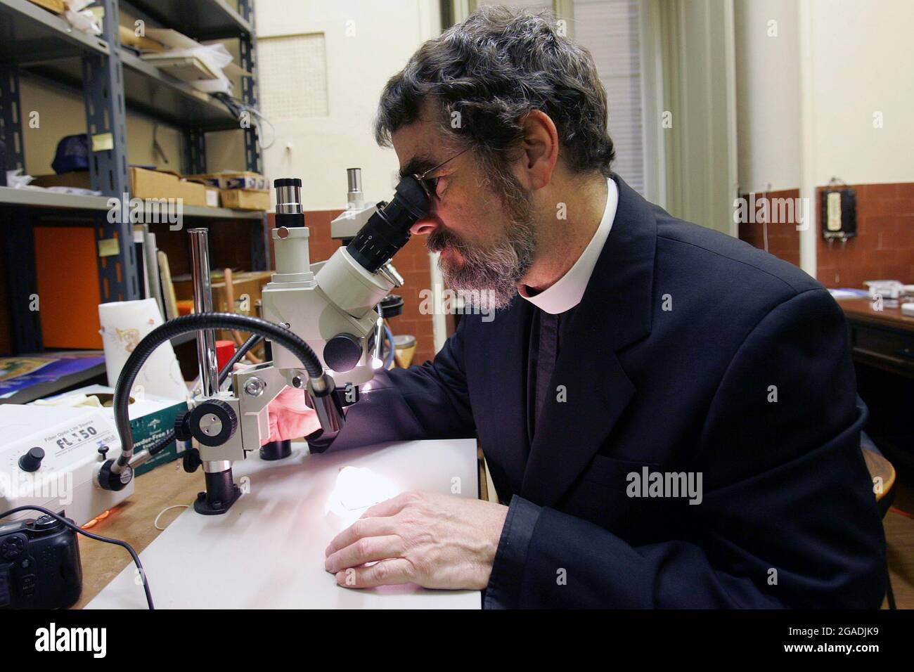 December 12, 2005: U.S. Jesuit Brother Guy Consolmagno, an astronomer ...