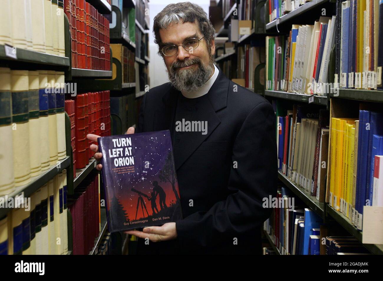 December 12, 2005: U.S. Jesuit Brother Guy Consolmagno, an astronomer ...